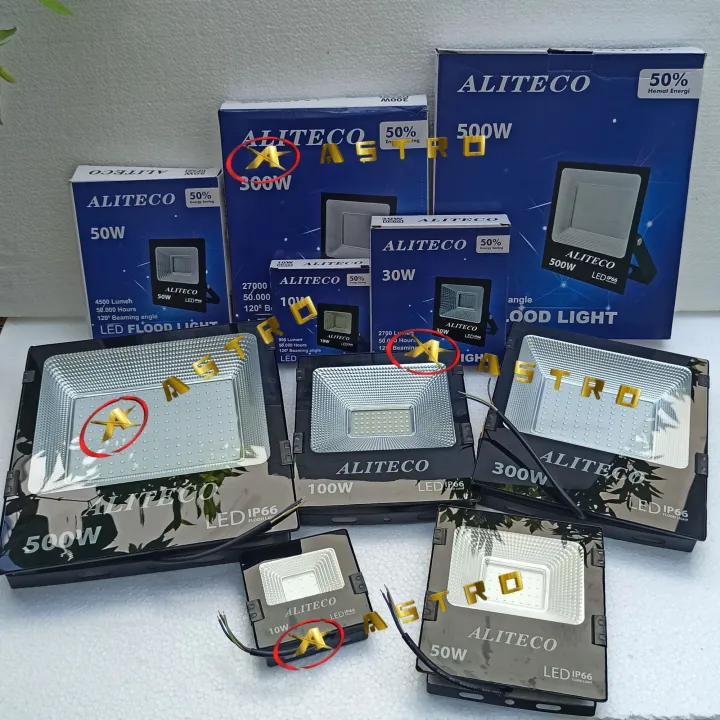 Spot Light Aliteco 50w Kap Sorot Lampu Tembak 50 Watt | Lazada Indonesia