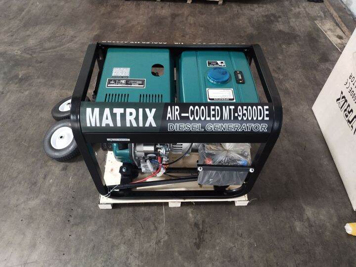 Genset Open Diesel / Solar MTX-9500DE Matrix Output 7000 Watt | Lazada ...