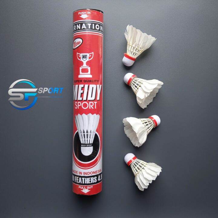 KOK BULUTANGKIS MEIDY / KOK BADMINTON 1 SLOP ISI 12 KOK | Lazada Indonesia