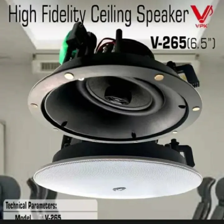 Speaker ceiling plafon public address vpk v265 200watt toa | Lazada Indonesia