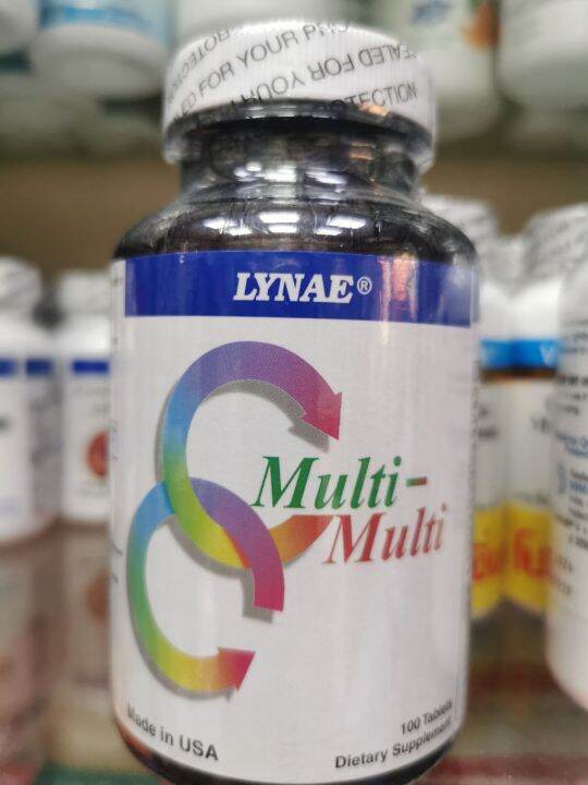 Lynae Multi-Multi 100เม็ด วิตามินรวม | Lazada.co.th