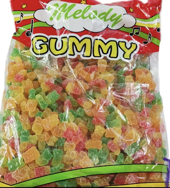 Gummy Sugar Bear (2.5kg-approxi-400-500pcs)(1kg-160-200pcs)(500grams-80 ...