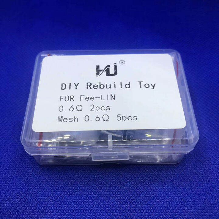 DIY Rebuild Coil Kit SPL 10 Mesh Coil 0.6ohm For NEVOKS Feelin /Pagee ...