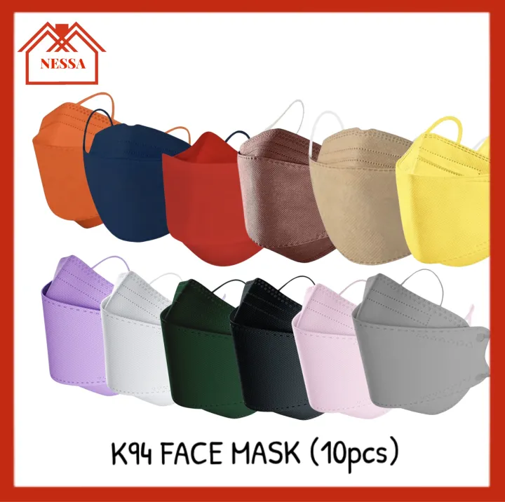 NESSA K94 FACE MASK 10PCS | Lazada PH