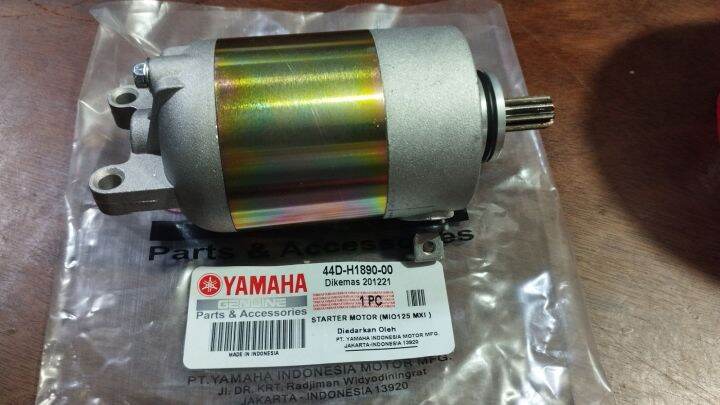 Yamaha genuine starter motor assy for YAMAHA MIO125 MXI (44D) | Lazada PH
