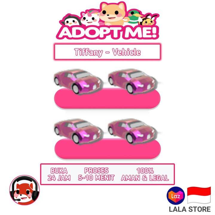 Adopt Me Vehicle - Tiffany - Roblox | Lazada Indonesia