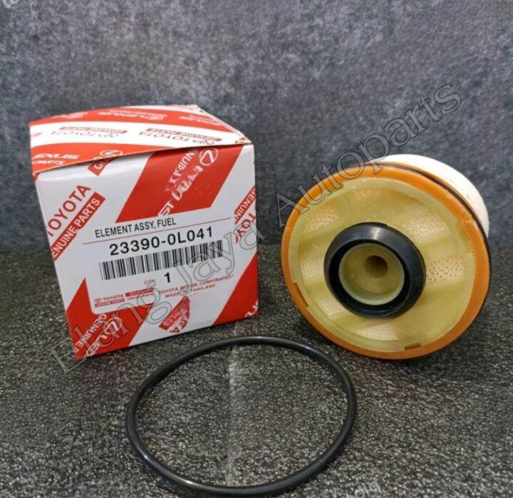 FILTER SOLAR INNOVA INOVA LAMA OLD HILUX FORTUNER 23390-0L041 FUEL ...