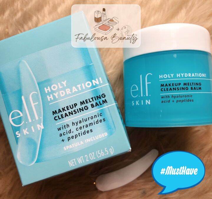 Must Have‼️ E.L.F skin Holy Hydration Makeup Melting Cleansing Balm (56 ...