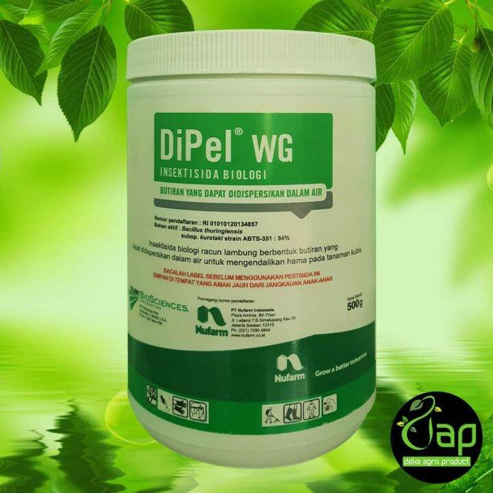 INSEKTISIDA BIOLOGI DIPEL WG 500 GRAM | Lazada Indonesia