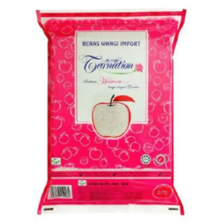 BERAS APPLE CARNATION WANGI 5KG | Lazada