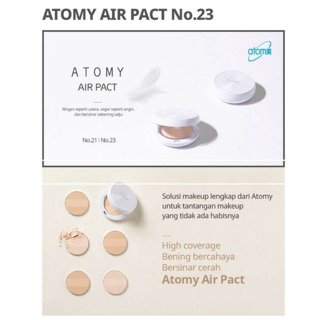 Atomy Air Pact Korea No. 21 , No. 23 | Lazada Indonesia