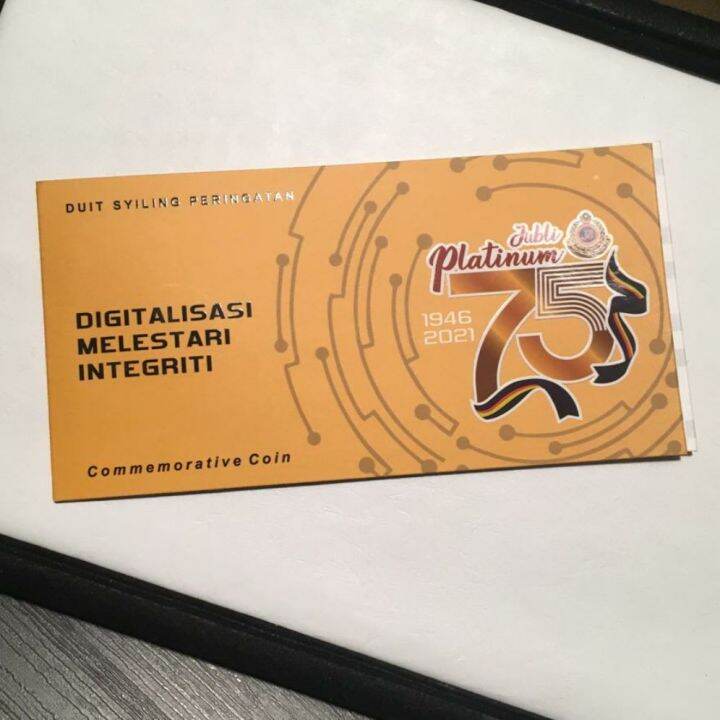 2021 Malaysia JPJ 75th Anniversary Coin Card | Lazada