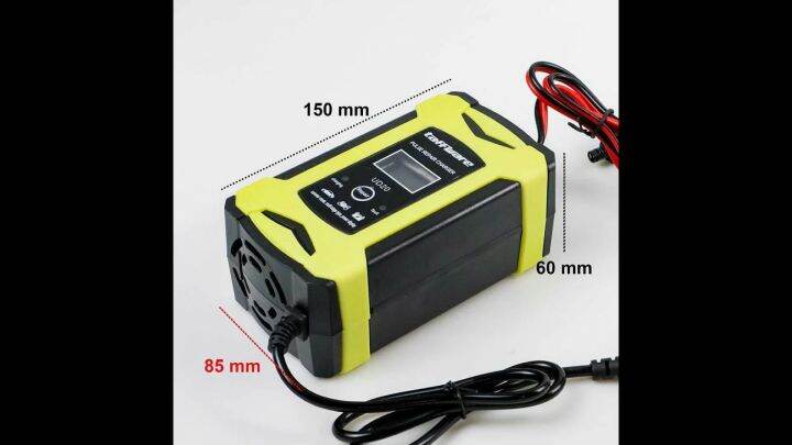 Cas aki motor Cas aki 12 dan 24 volt otomatis Cas aki kering | Lazada ...