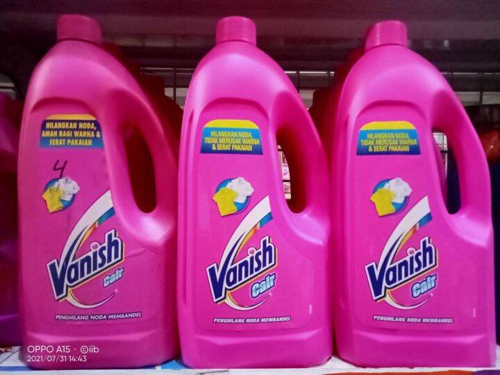 CAIRAN PENCUCI VANISH PENGHILANG NODA MEMBANDEL 1LITER | Lazada Indonesia