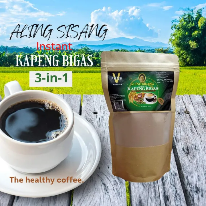 Rice Coffee 3-IN-1 200g(PURE RED RICE, CREAMER & MUSCOVADO SUGAR ...