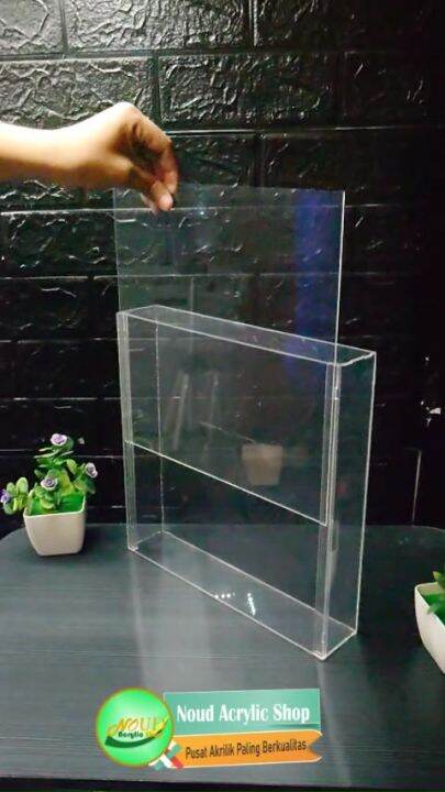 Box akrilik Sliding Mahar / Frame Mahar Akrilik 30x30x6 | Lazada Indonesia
