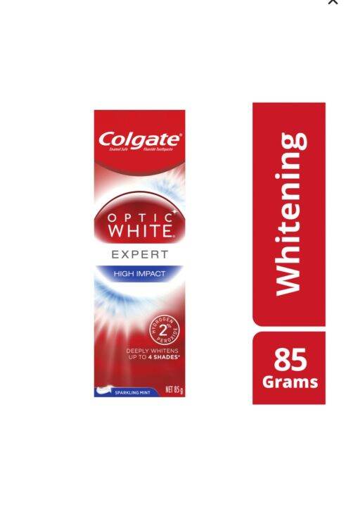 Colgate Optic White Expert High Impact 85g (Mexico) | Lazada PH