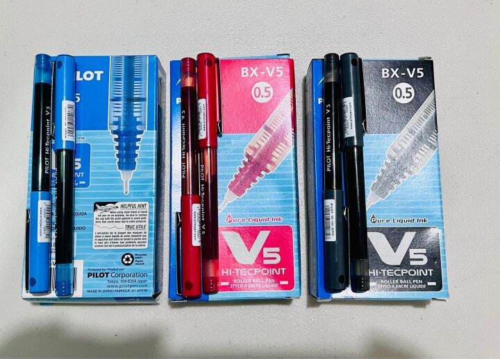 Pilot BX- V5 (0.5) Hi-Tecpoint Roller ballpen | Lazada PH