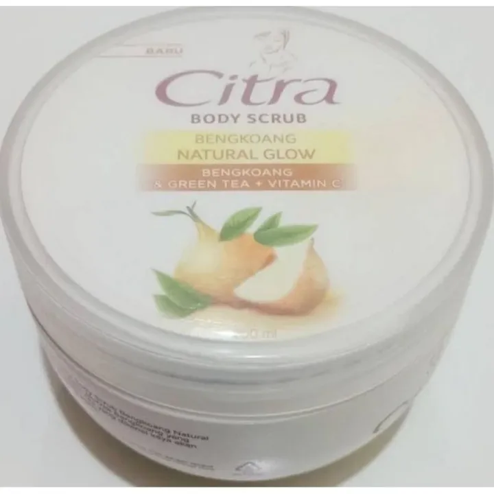 Citra Body Scrub Bengkoang Natural Glow 200ml | Lazada Indonesia