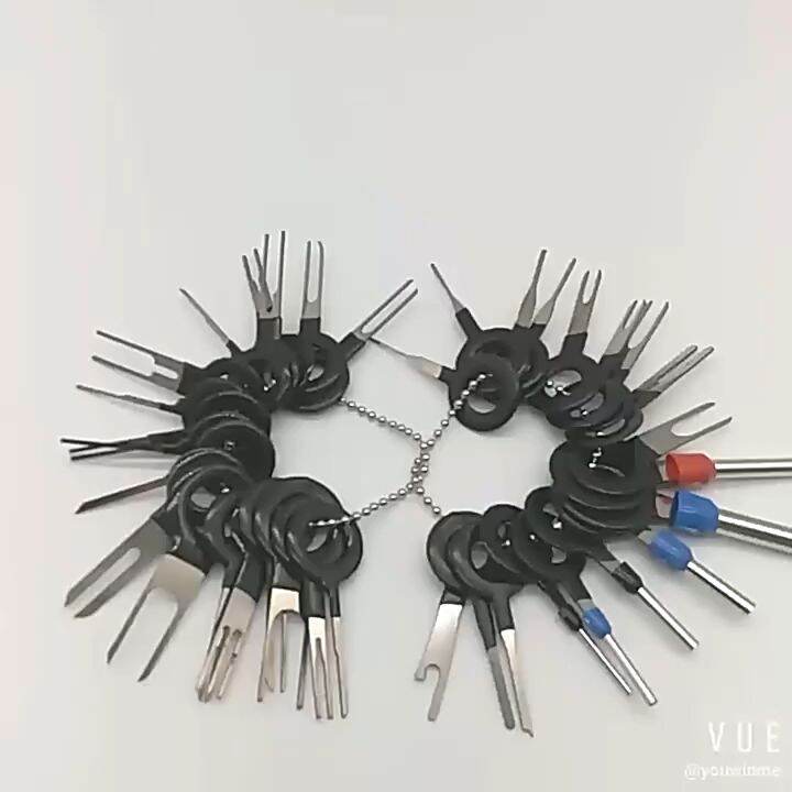 41pcs Car Terminal Removal Kit Wire Plug Connector Extractor Puller Car ...