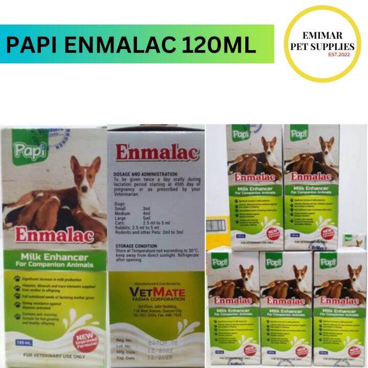 Papi Enmalac Milk Enhancer (120ml) For Companion Animals | Lazada PH