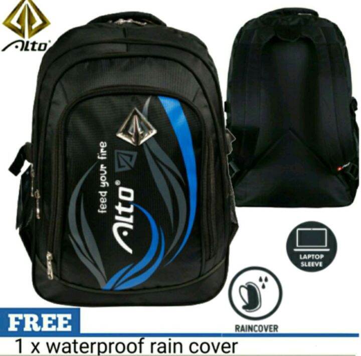 Tas ransel alto sekolah pria laptop backpack multi model 33 | Lazada ...