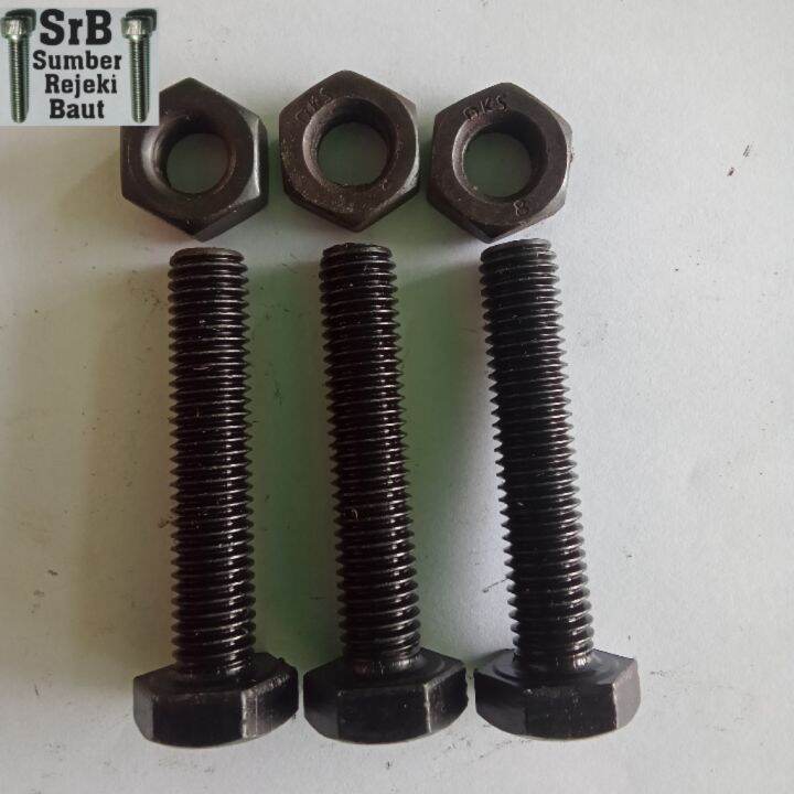 Baut Baja M10 X 50 Drat Kasar (full Drat) Harga Satuan | Lazada Indonesia