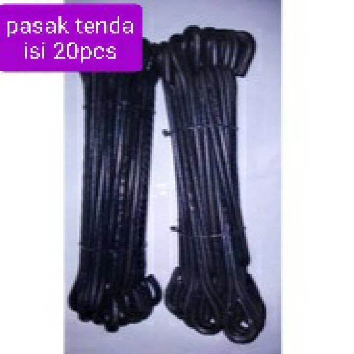 pasak tenda besi isi ( 20pcs ) | Lazada Indonesia