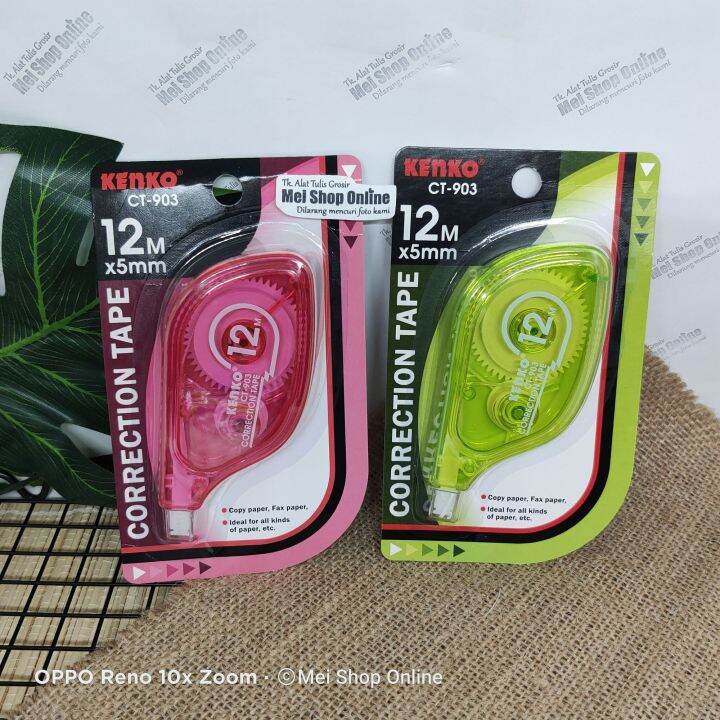 Tipex Kertas tipe x Kenko 12m CT903 | Lazada Indonesia