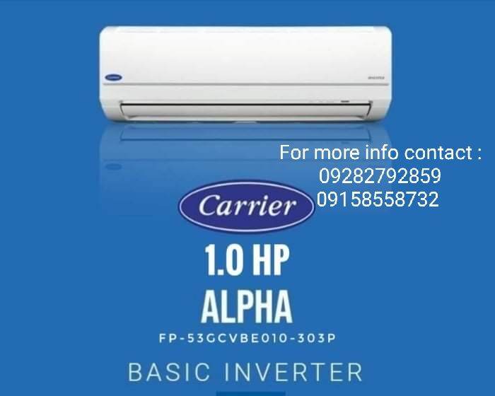 CARR'IER 1HP Split Type Inverter Aircon | Lazada PH