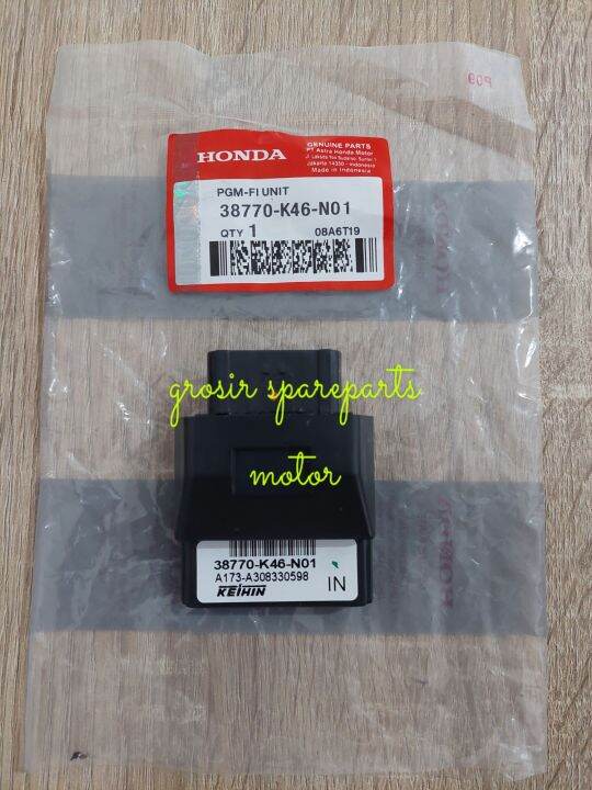 ECU ECCU CDI PGM UNIT IGN ECM COMP HONDA SCOOPY FI NON ESP BEAT FI ...