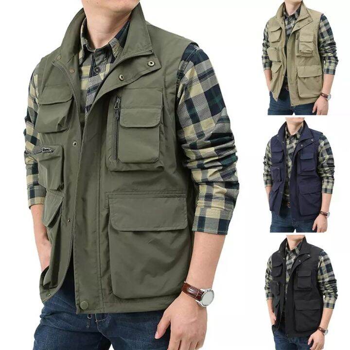 vest rompi outdoor/ rompi wartawan/ rompi hiking | Lazada Indonesia