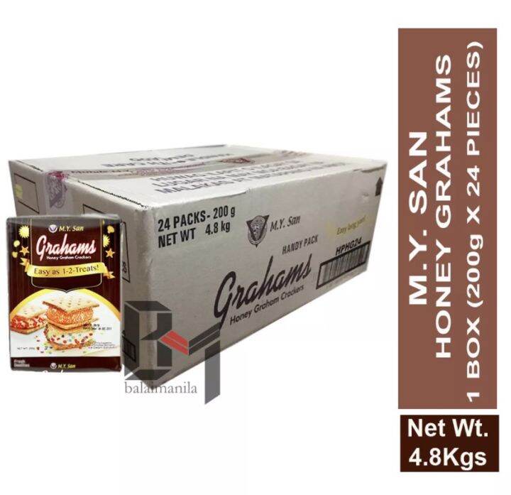 Grahams Biscuits 200g set of 24(1 carton) | Lazada