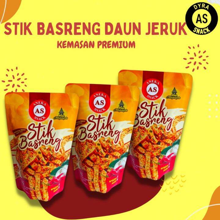 Basreng Premium Kemasan , Basreng Stik daun jeruk Renyah | Lazada Indonesia