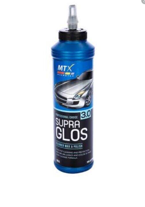 Mtx Microtex SUPRA GLOSS CLEANER WAX AND POLISH RUBBING COMPOUND STEP 3 ...