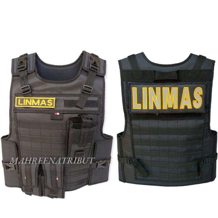 rompi pelindung dada linmas/rompi angin linmas | Lazada Indonesia