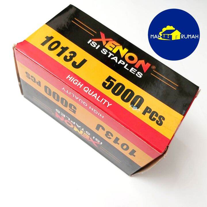 XENON - ISI STAPLES 1013J 13mm Paku Tembak Stapler Gun Hekter Tacker ...