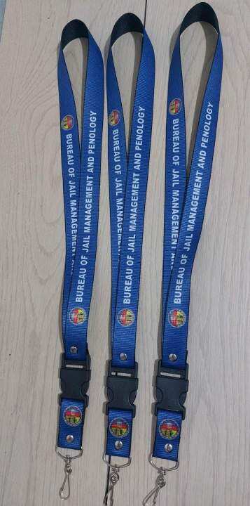 BUREAU OF JAIL MANAGEMENT & PENOLOGY ID LACE LANYARD | Lazada PH