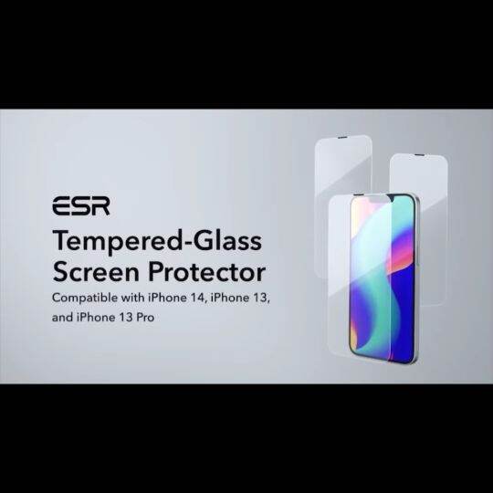 [พร้อมส่ง]ESR Tempered-Glass Screen Protector ฟิล์มกระจก ฟิล์มกันรอย ไอ ...