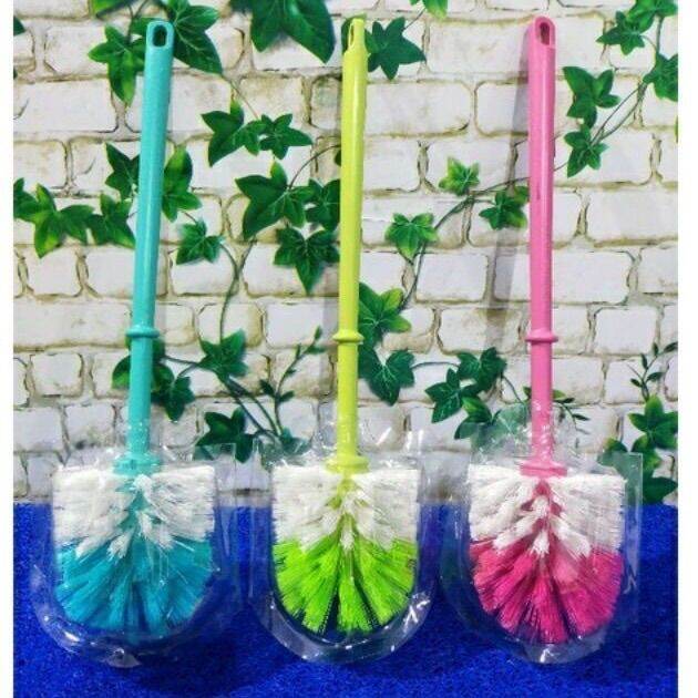 Sikat WC Toilet Bulat Panjang Sikat Kamar Mandi Nilon | Lazada Indonesia