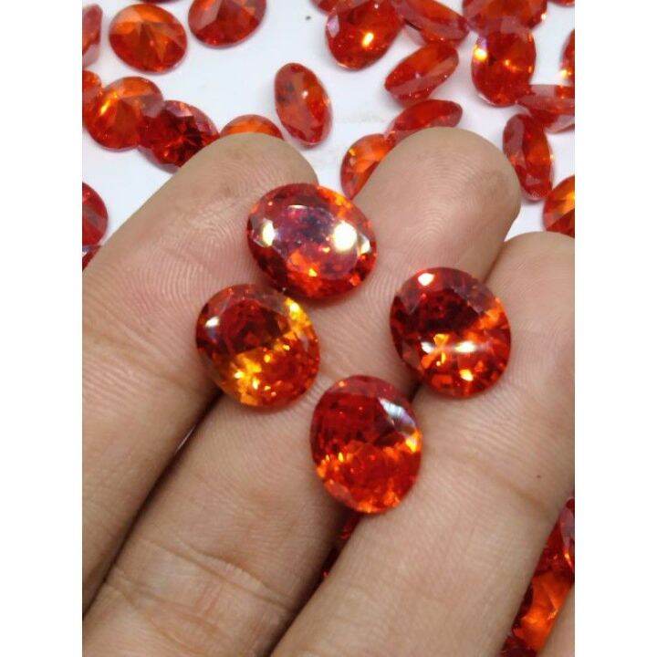 Batu permata paparacha cutting/ bold | Lazada Indonesia