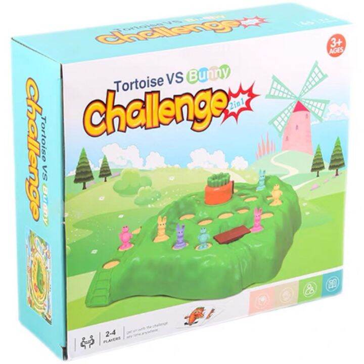 Tortoise Vs Bunny Challenge board game | Lazada PH