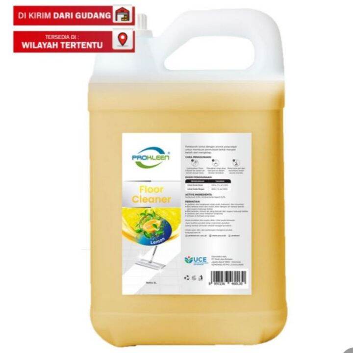 PROKLEEN Pembersih Lantai Lemon 5 L | Lazada Indonesia