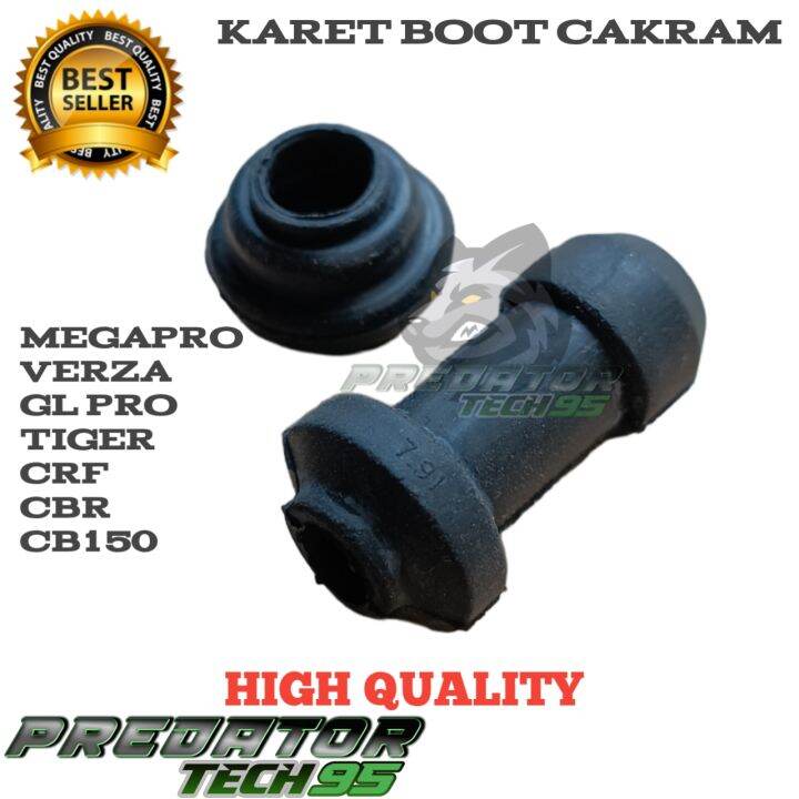 Karet boot kaliper karet usus cakram Honda Megapro old new GL pro Tiger ...