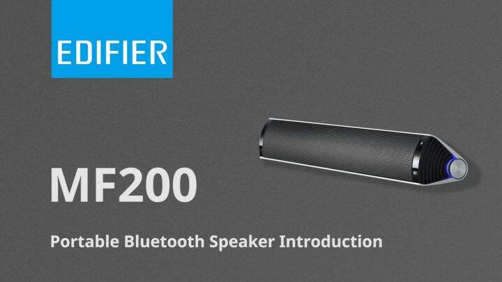 Edifier MF200 Portable Bluetooth Speaker Desktop Audio lmpressive Sound from High-Quality ...