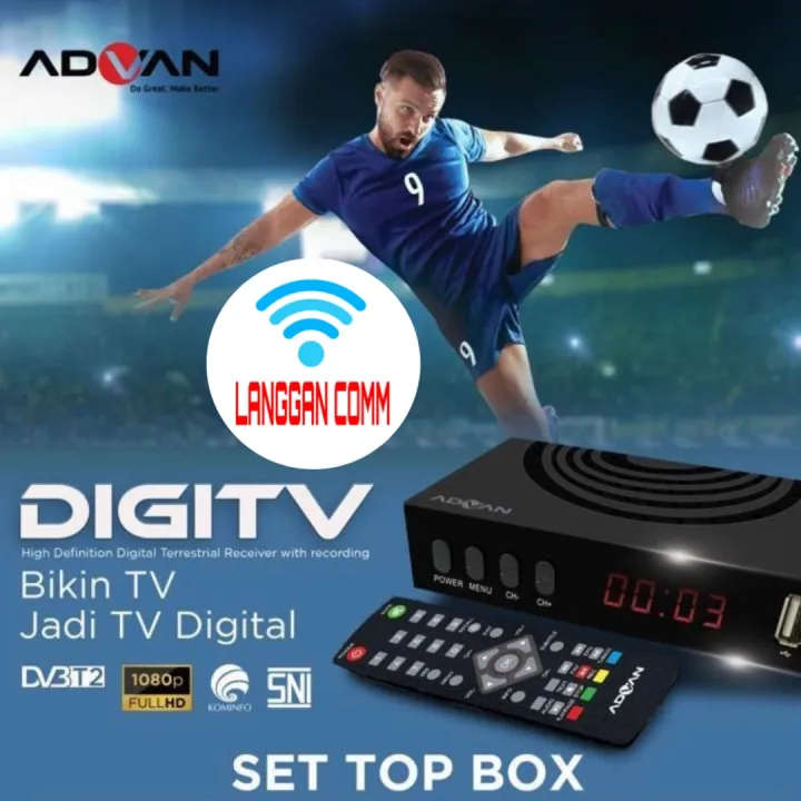 STB Digitv Set Top Box TV Digital Advan Digibox STB Advan STB Digibox ...
