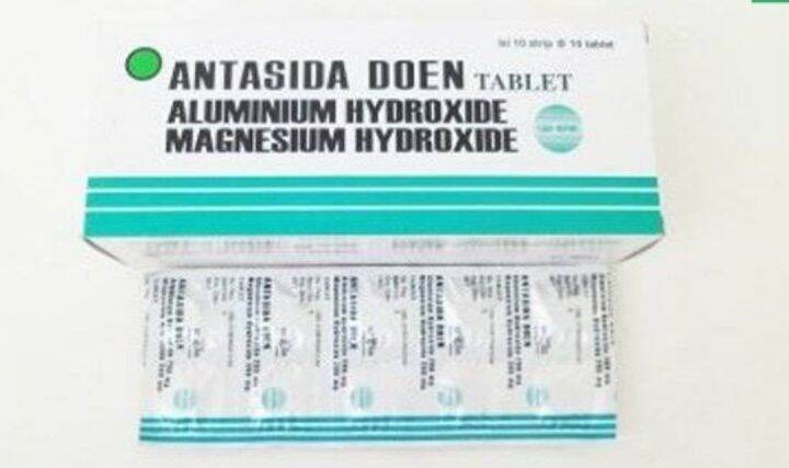 antasida doen strip 10 tablet | Lazada Indonesia