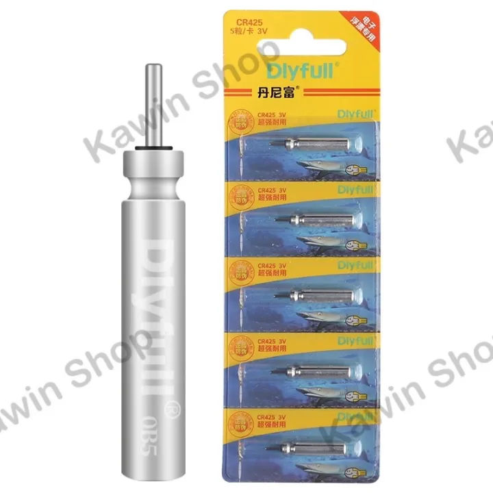 ถ่านทุ่นไฟ CR425 ถ่านทุ่นชิงหลิว ถ่านทุ่นไฟตกปลา ทุ่นไฟสปิ๋ว ตกปลา ตกกุ้ง ตอนกลางคืน ถ่านใส่ทุ่น ...