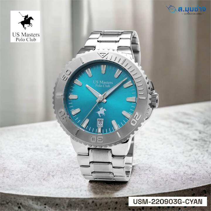 นาฬิกา US MASTER POLO CLUB รุ่น USM-220903G นาฬิกาข้อมือสำหรับผู้ชาย ...