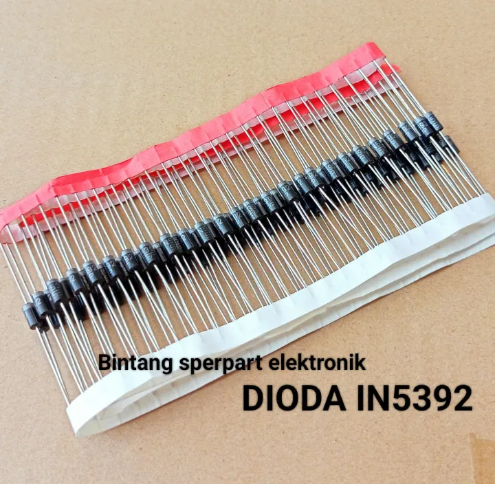(10 BUAH) DIODA IN5392 2A DIODA 1N5392 2 AMPERE DIODA IN 5392 DIODA 2A ...